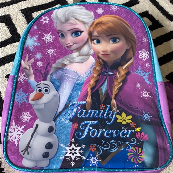 Disney | Accessories | Disney Frozen Elsa Anna Olaf Backpack | Poshmark